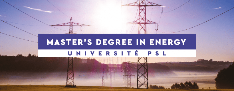 Masters - MINES PARIS - PSL