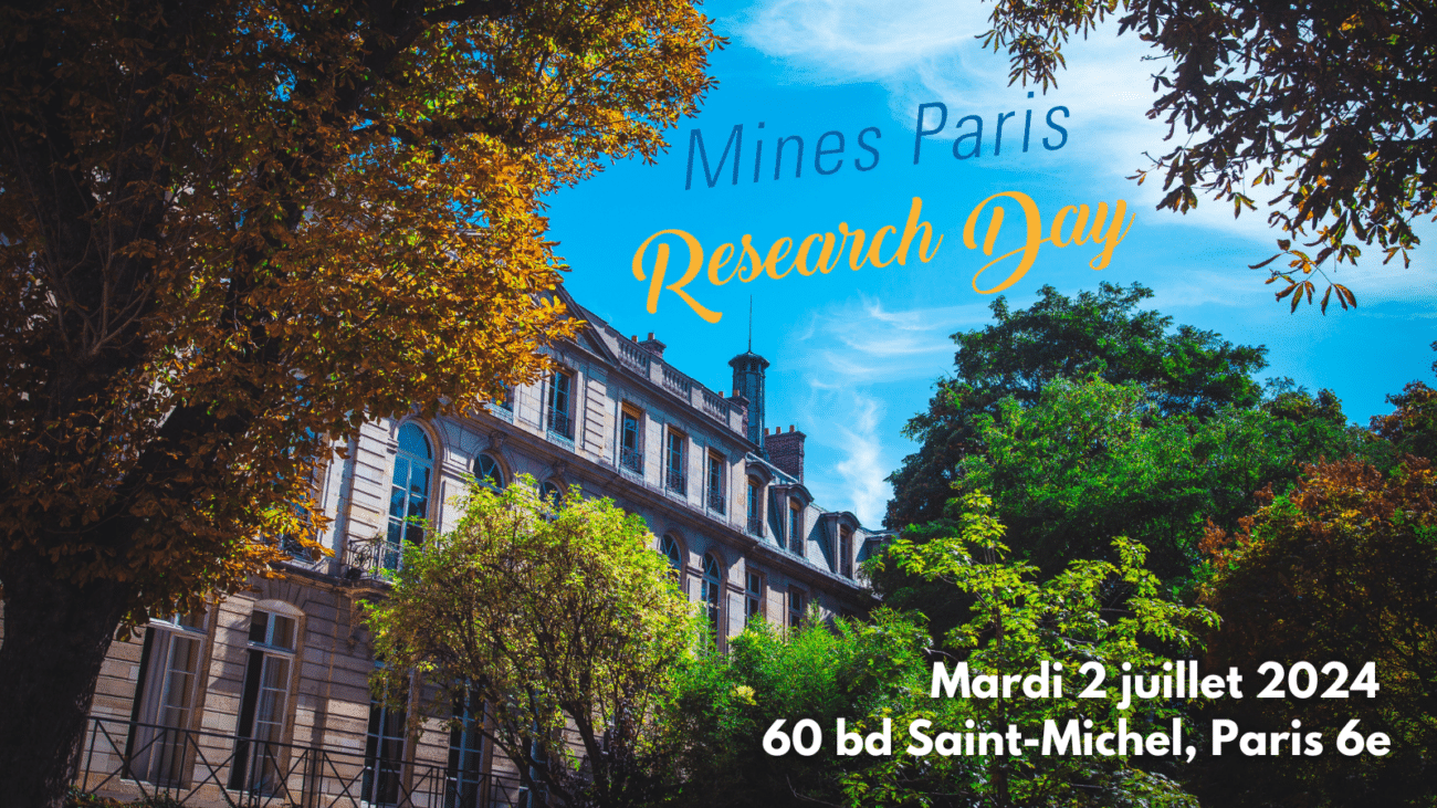 Mines Paris Research Day - MINES PARIS - PSL
