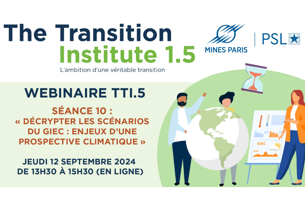[Webinar TTI.5] “Deciphering the IPCC scenarios: the challenges of ...