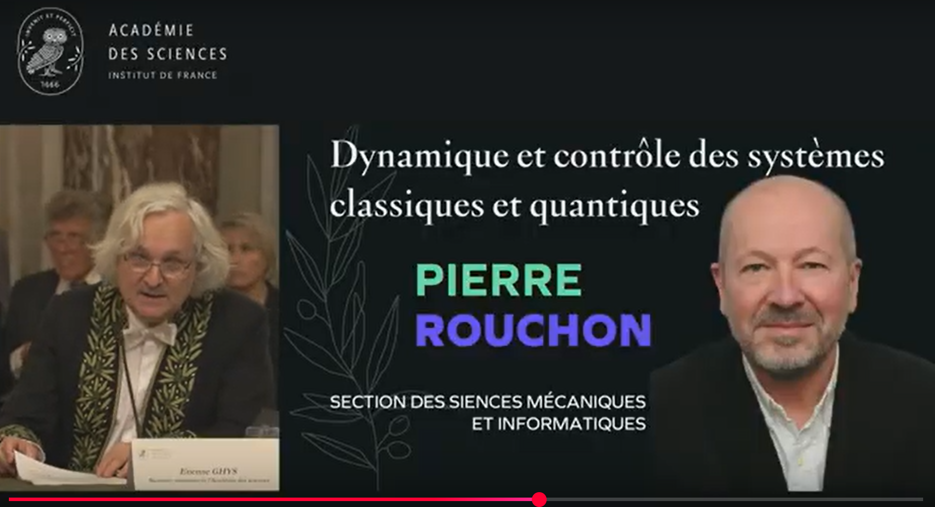 Pierre Rouchon, expert in systems control and quantum engineering ...